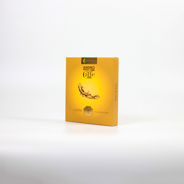 Andro Plus Caffe LATTE (BIOTROPICS Malaysia) - 50mg TongKat Ali Freeze ...